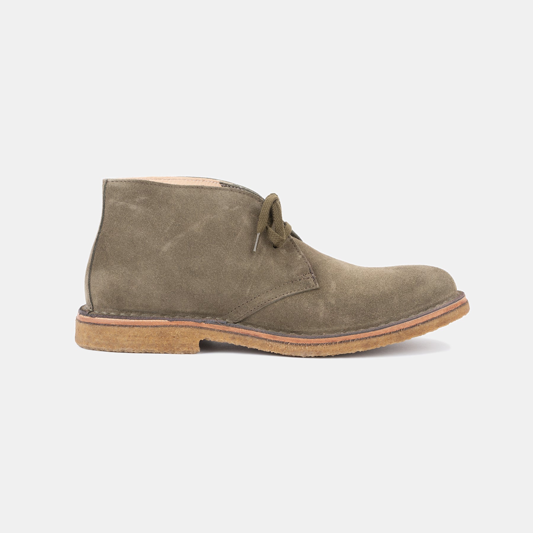Greenflex Desert Boot in Suede - Salvia – Caine Clothiers