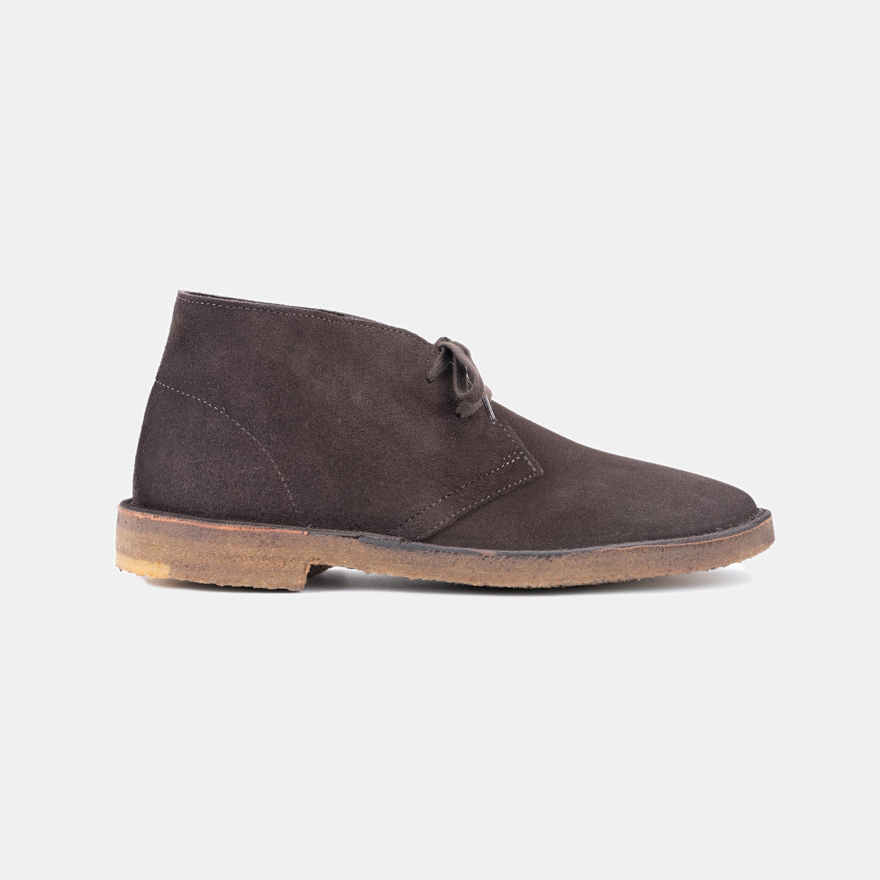 Montflex Desert Boot in Suede - Dark Brown – Caine Clothiers