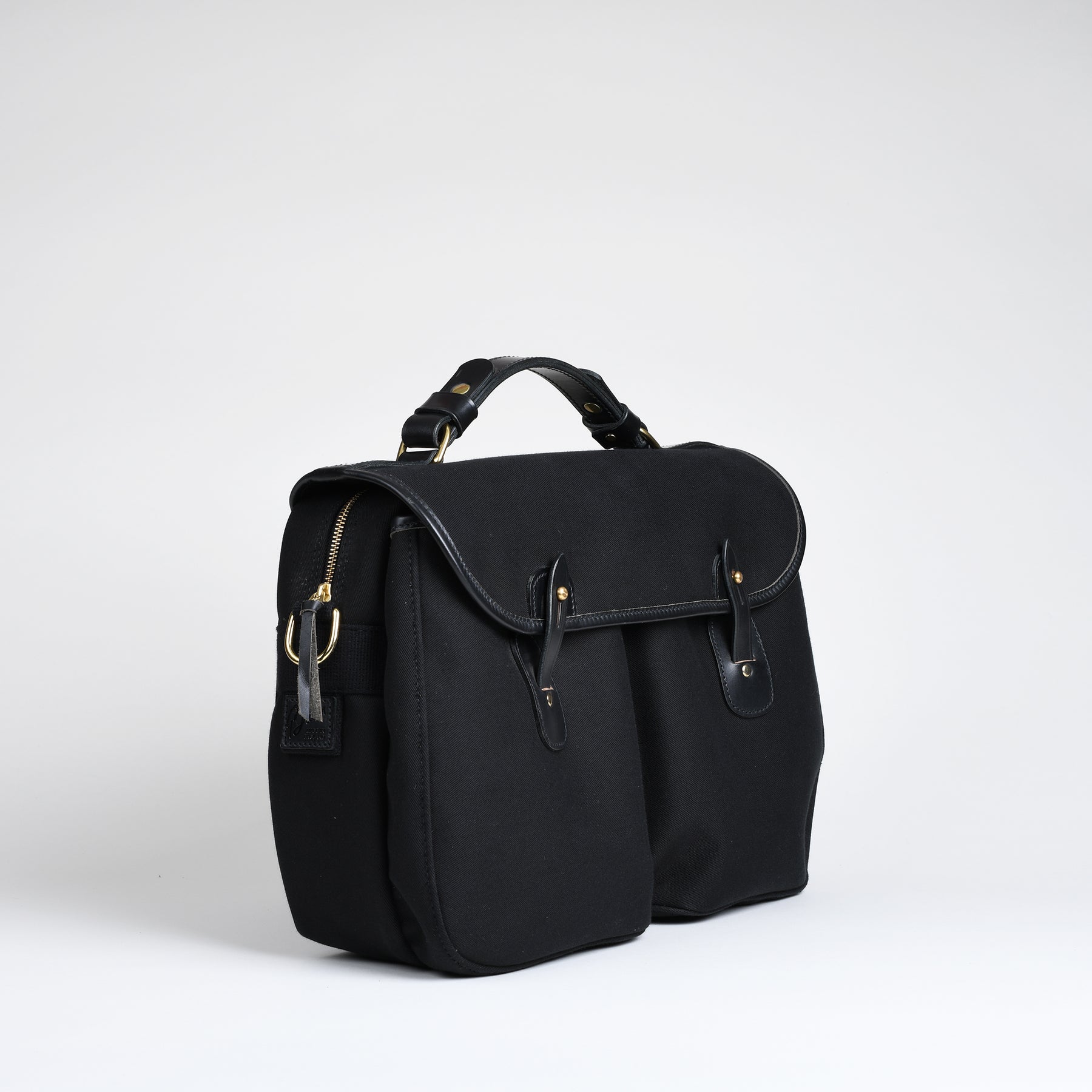 Brady Bags Monmouth briefcase - black – Caine Clothiers