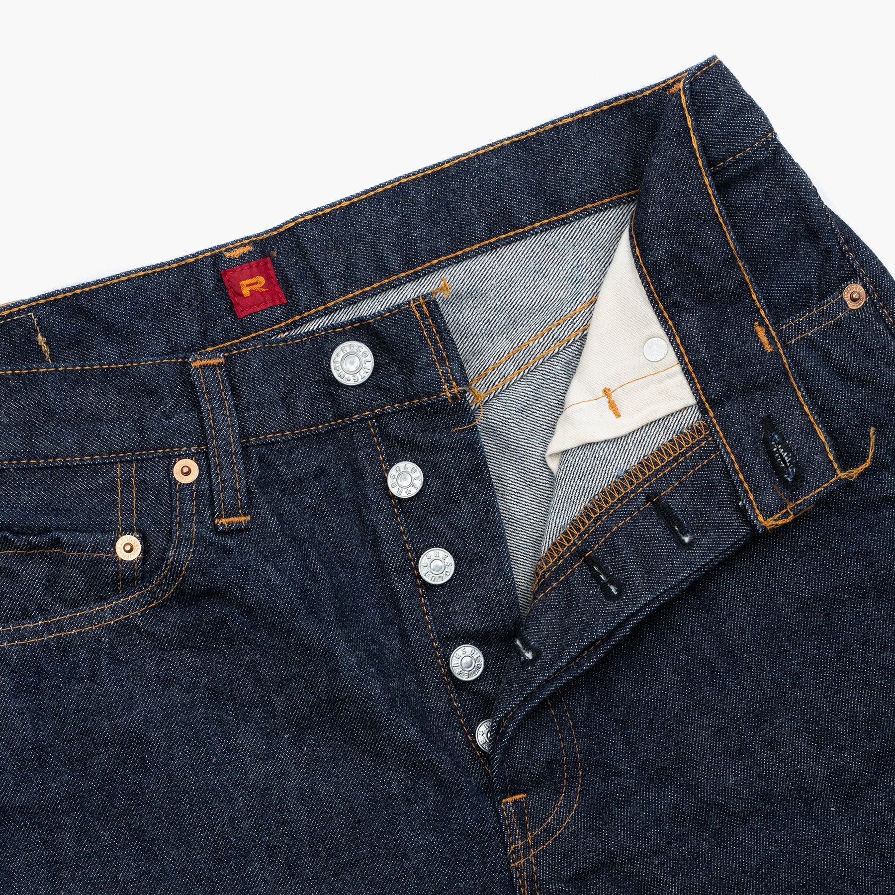 Resolute 710 - 14oz Indigo Selvedge Denim Jeans – Caine Clothiers