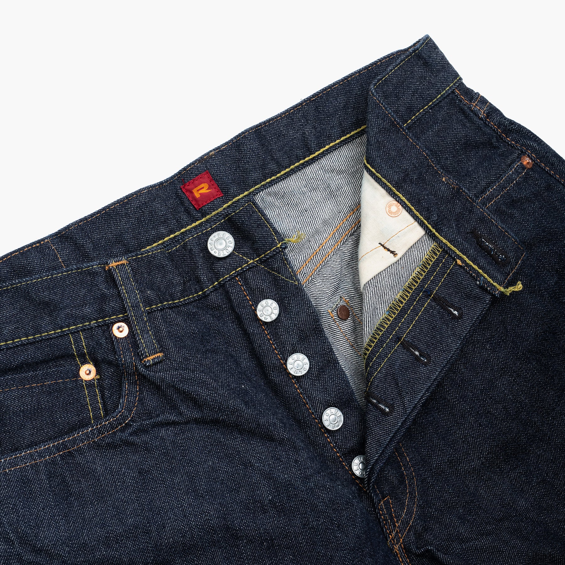 Resolute 711 - 13.3oz Indigo Selvedge Denim Jeans – Caine Clothiers