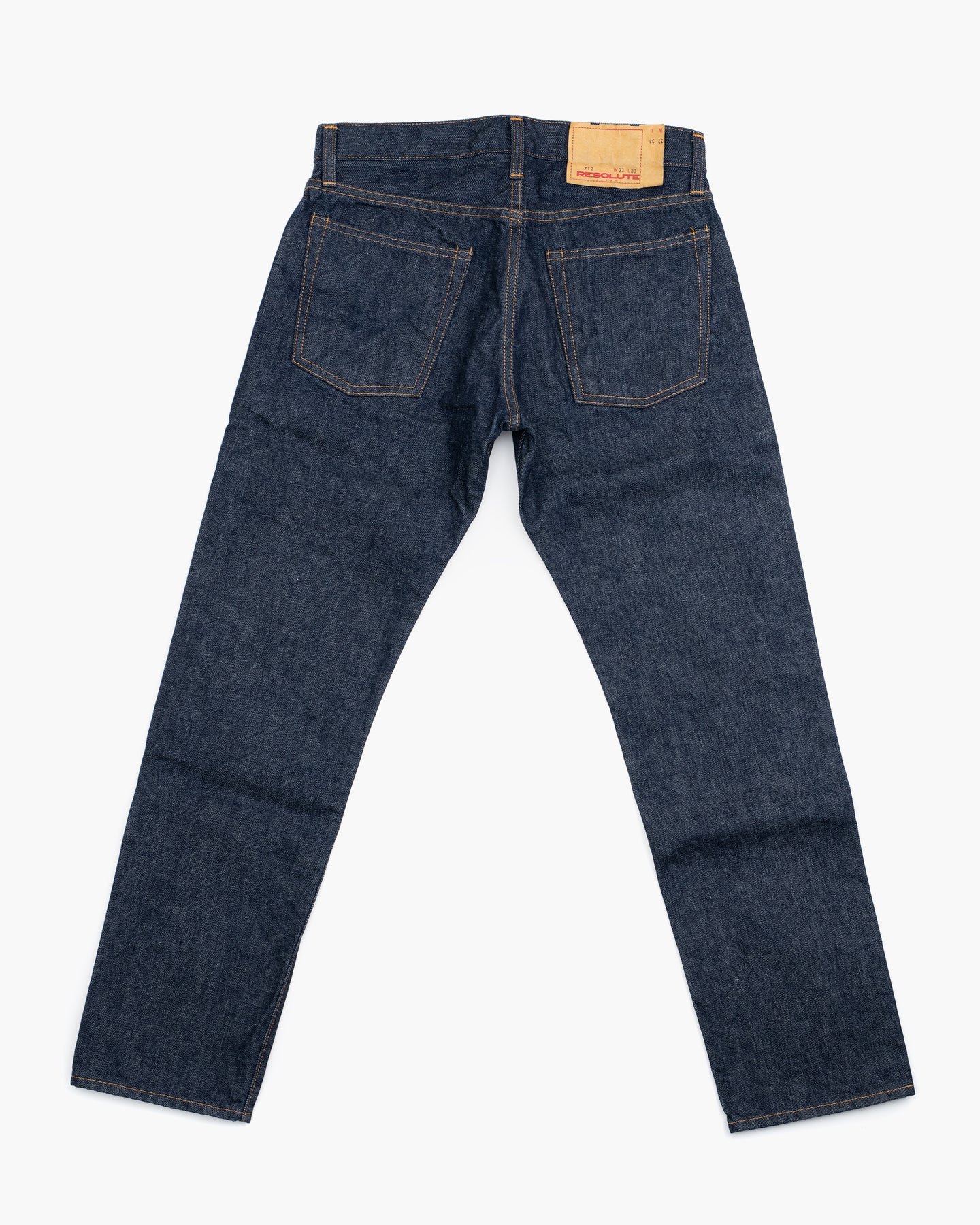 Model 712 - Japanese Selvedge Denim One Wash - Indigo – Caine Clothiers
